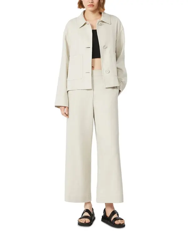 Max Mara Smmabissi Cropped Linen-blend Trousers