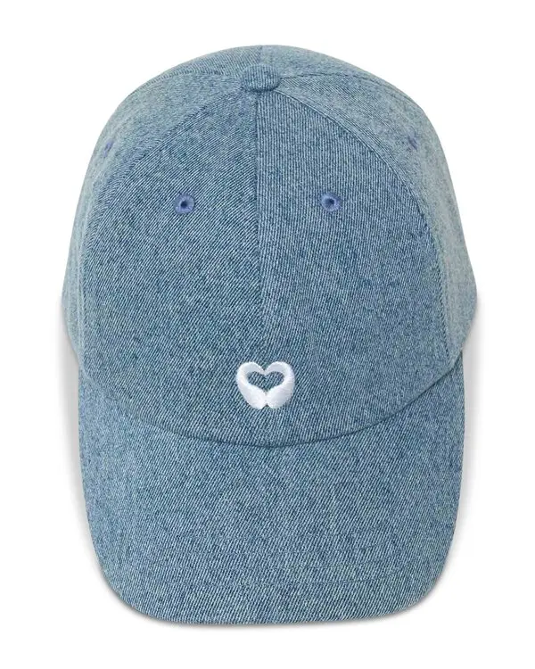 Maje Denim Cap - Blue