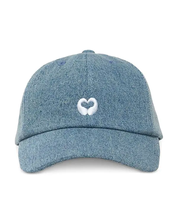 Maje Denim Cap - Blue