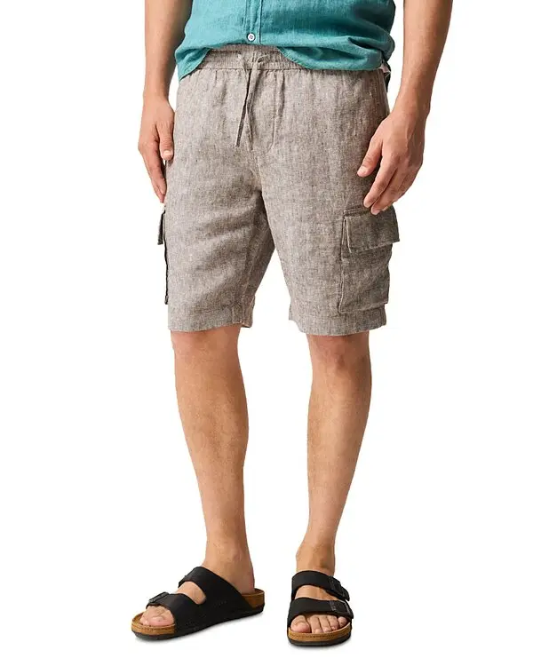 Rodd & Gunn Linen Resort Cargo Shorts - Mocha