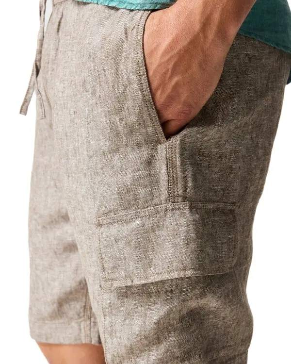 Rodd & Gunn Linen Resort Cargo Shorts - Mocha