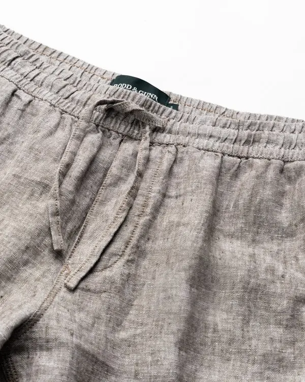 Rodd & Gunn Linen Resort Cargo Shorts - Mocha