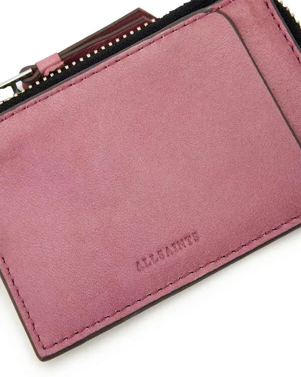 ALLSAINTS Remy Wallet - Raspberry