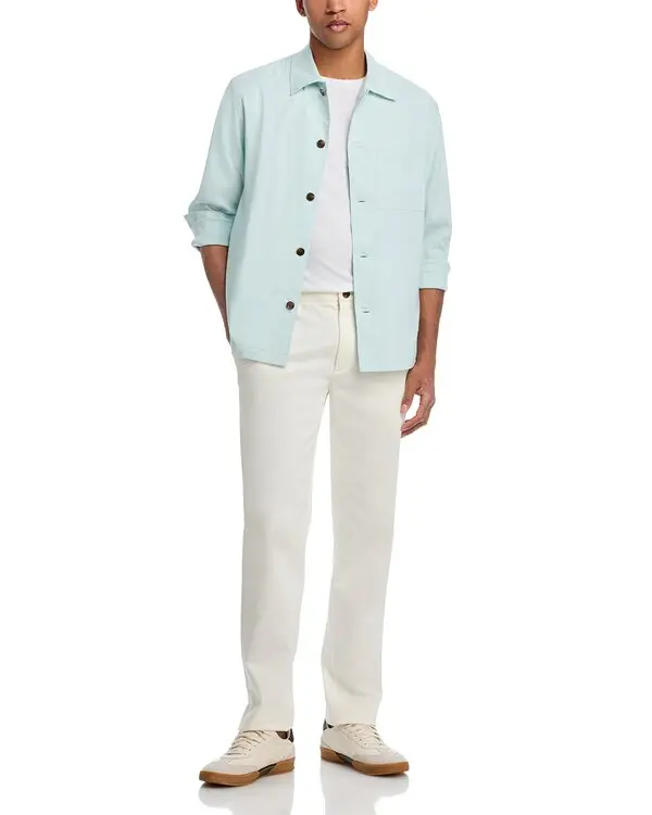Theory Good Crunch Overshirt - Dark Icy Dew