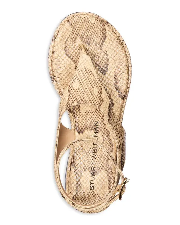 STUART WEITZMAN Marley Sandals - Adobe