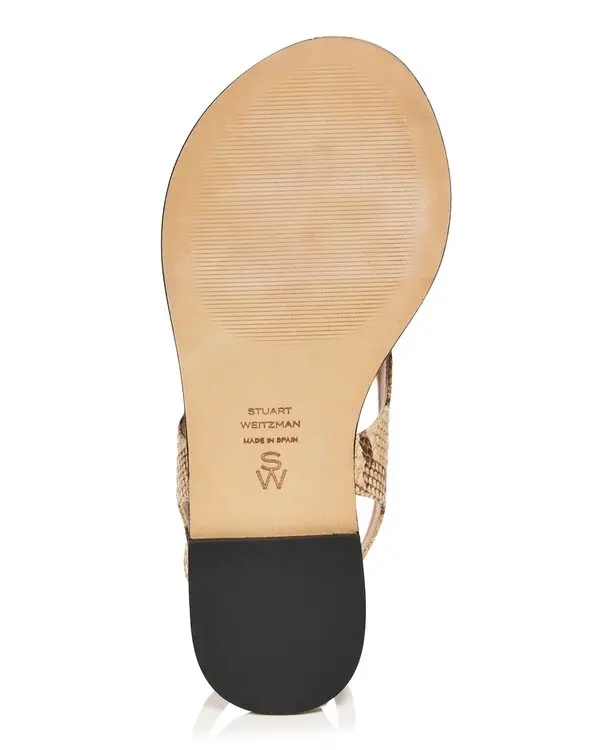 STUART WEITZMAN Marley Sandals - Adobe