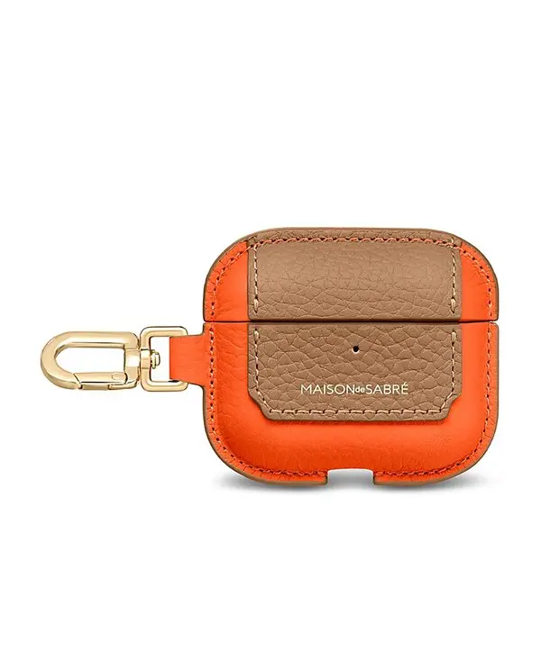 MAISON DE SABRE The Airpods Pro 3 Case Charm - Manhattan Sandstone