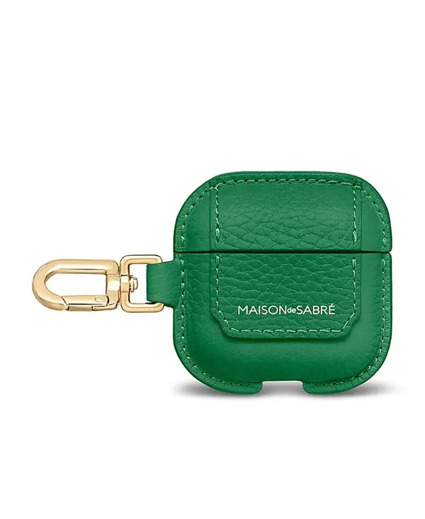 MAISON DE SABRE The Airpods 4 Case Charm - Emerald Green