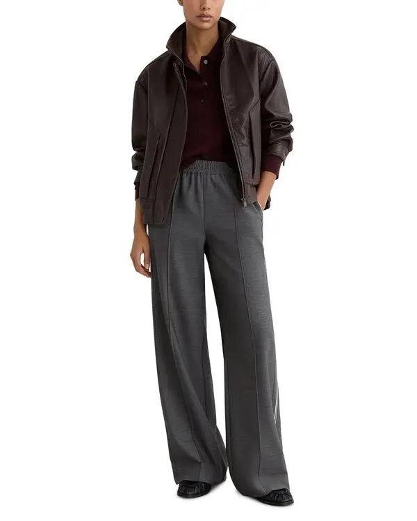 REISS Petites Marlow Pull On Trousers