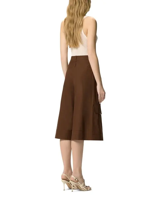 Pinko Patricia Fluid Cotton Bermuda Shorts