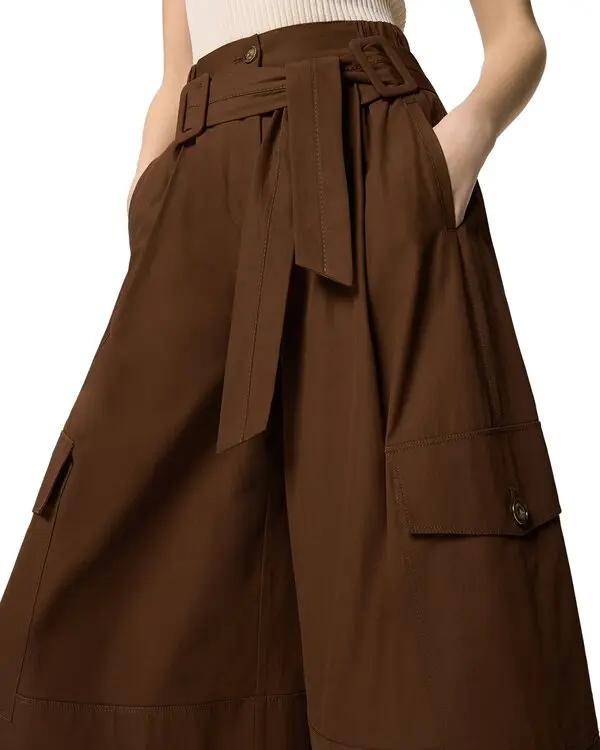 Pinko Patricia Fluid Cotton Bermuda Shorts