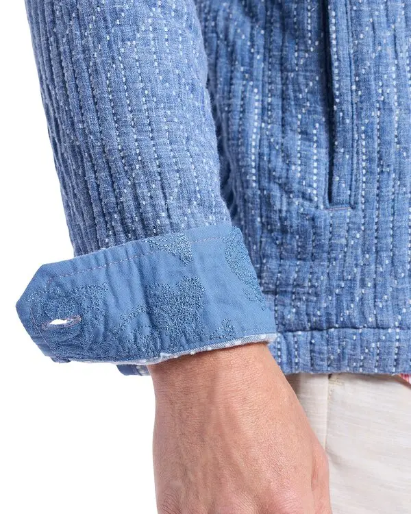 Robert Graham Shawell Woven Shirt Jacket