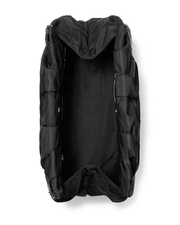 Tory Burch Fleming Nylon Hobo Bag - Black