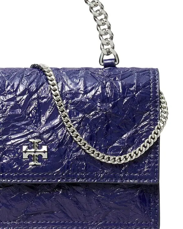 Tory Burch Kira Mini Leather Top Handle Chain Wallet