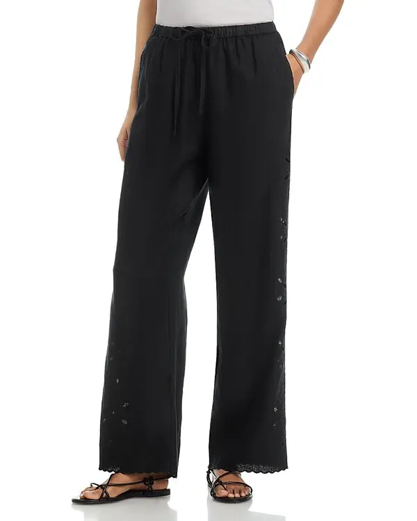 Rails Mirina Linen Pants - Black