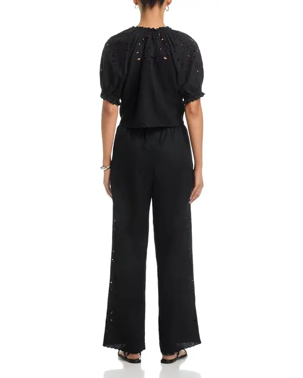 Rails Mirina Linen Pants - Black