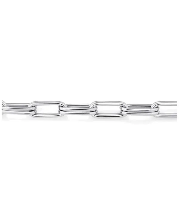 ORADINA Sterling Double It Paperclip Chain Bracelet - Silver