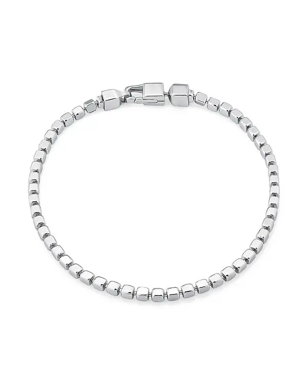 ORADINA Cube Link Bracelet - Silver