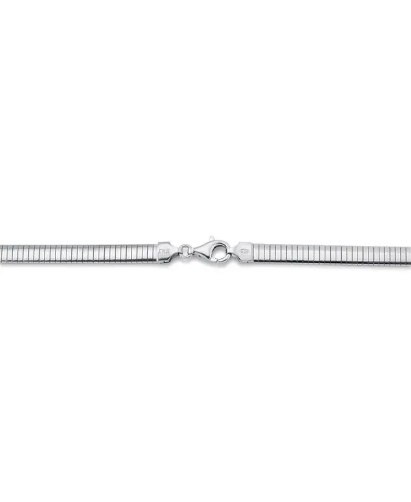 ORADINA Sterling Omega Necklace - Silver