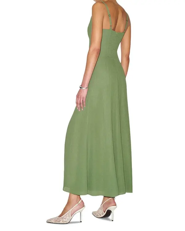 orange dress for graduation Nara dress jade green