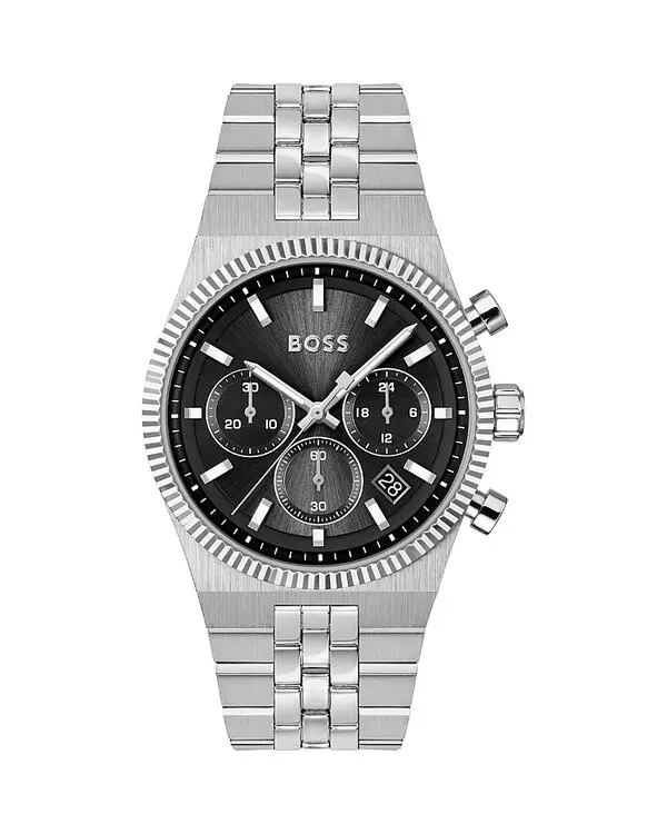Hugo Boss Chronograph Watch, 41mm - Black