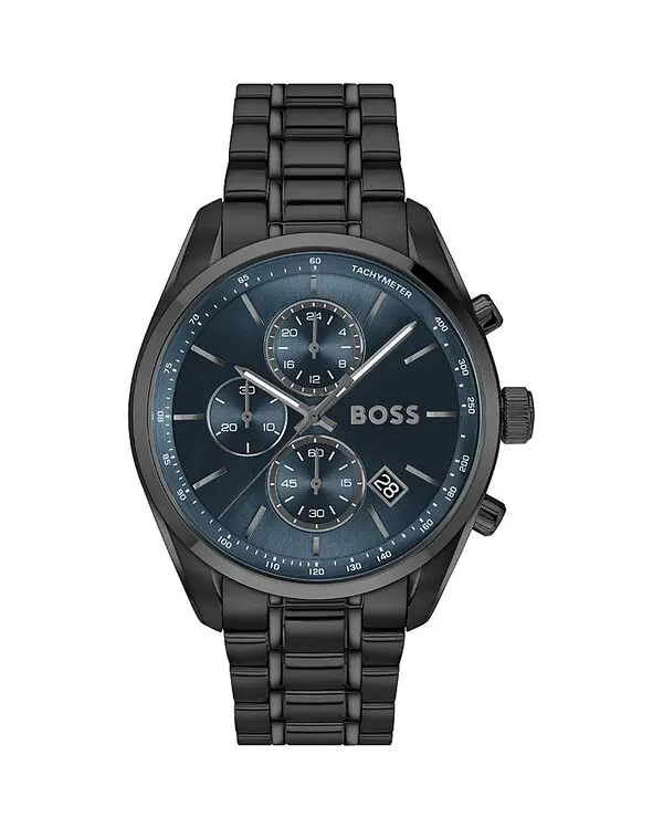 Hugo Boss Grand Prix Chronograph, 44mm - Blue