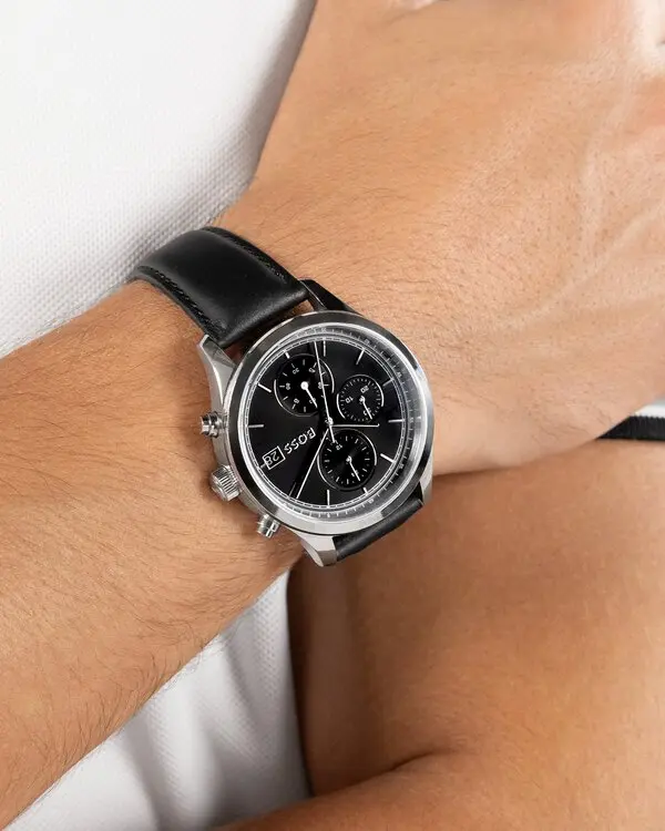 Hugo Boss Stratus Chronograph, 41mm - Black