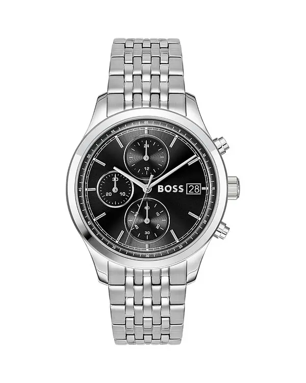 Hugo Boss Stratus Chronograph, 41mm - Black