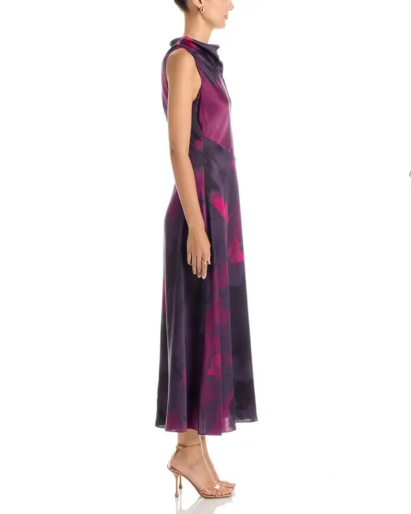 BOSS Davelvana Silk Midi Dress