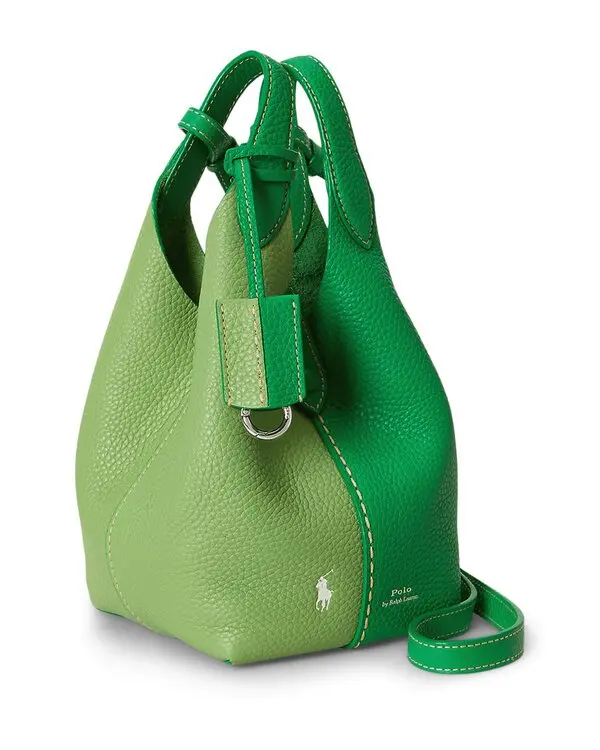 Polo Ralph Lauren Small Leather Crossbody Tote