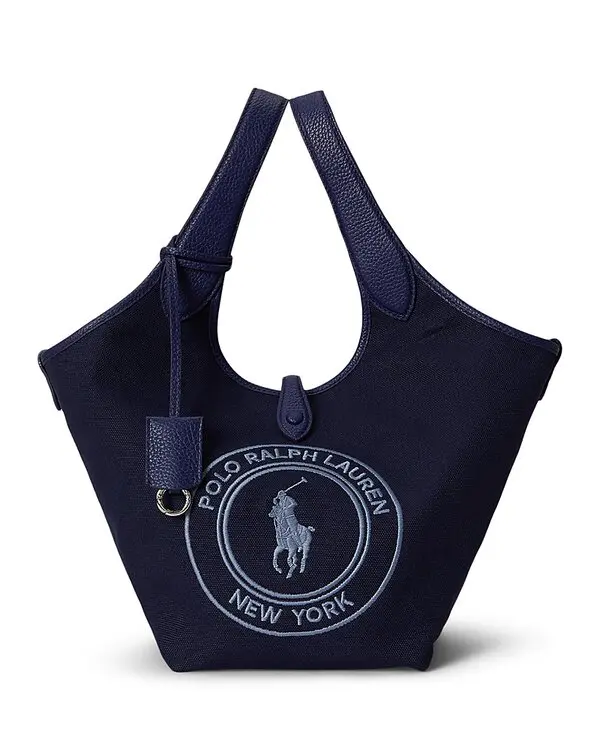 Polo Ralph Lauren Polo Play Logo Canvas Tote