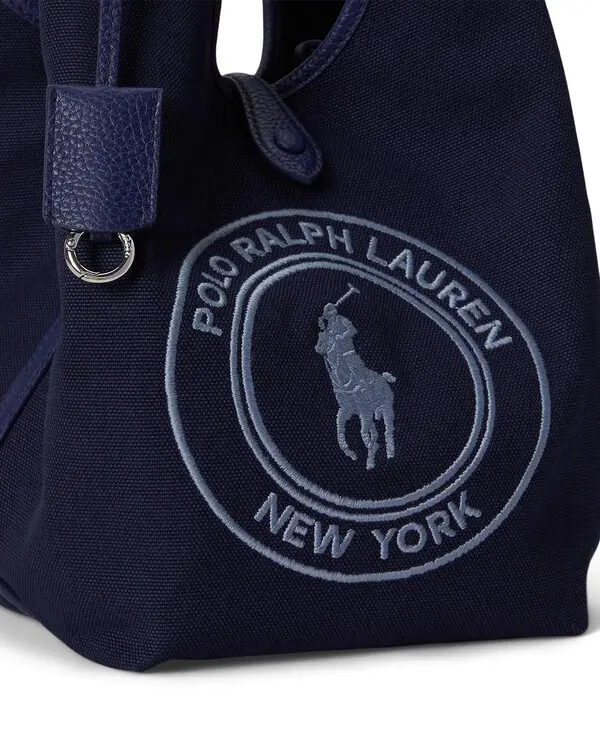 Polo Ralph Lauren Polo Play Logo Canvas Tote