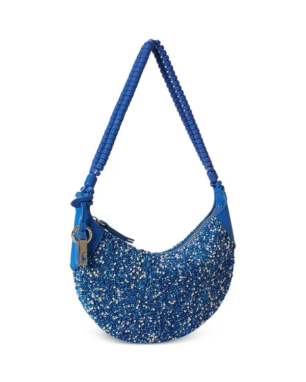 Polo Ralph Lauren Polo Id Mini Beaded Shoulder Bag