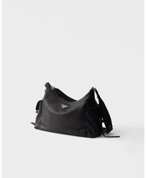 Prada Leather Shoulder Bag - Black