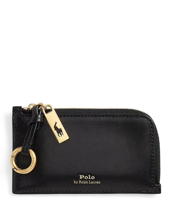 Polo Ralph Lauren Leather Card Case - Black