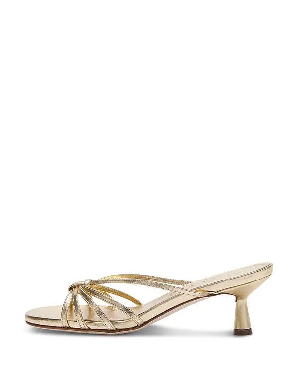 AeydĒ Abby Strappy Sandals - Gold