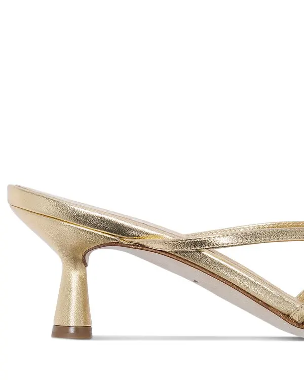 AeydĒ Abby Strappy Sandals - Gold