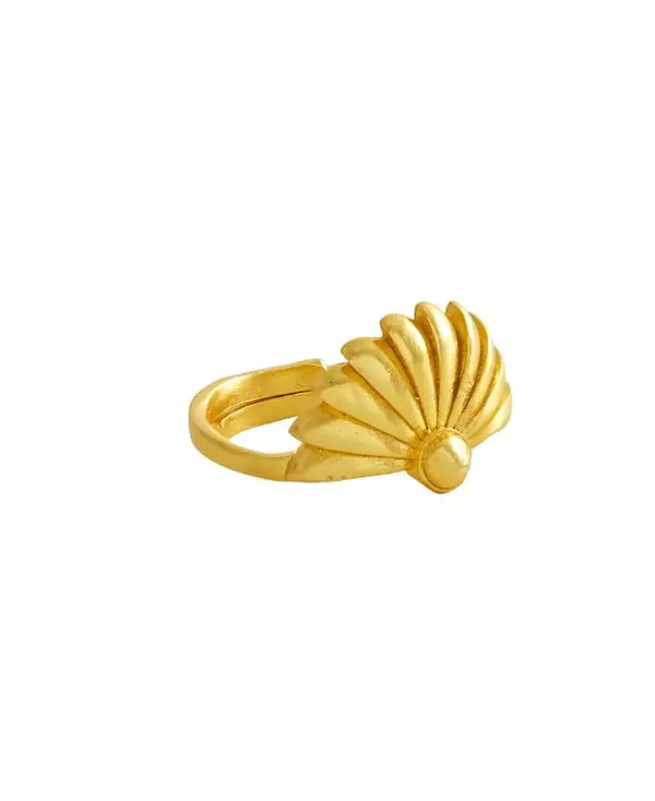 OTTOMAN HANDS Chantal Stacking Ring - Gold