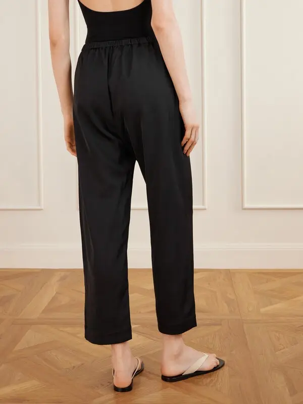 RÓHE Wide-leg Jersey Trousers