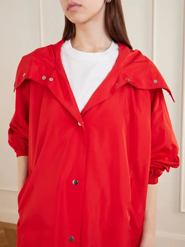 RÓHE Hooded Taffeta Coat