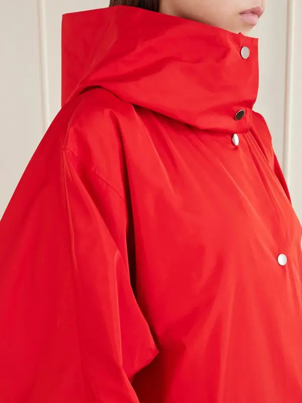 RÓHE Hooded Taffeta Coat