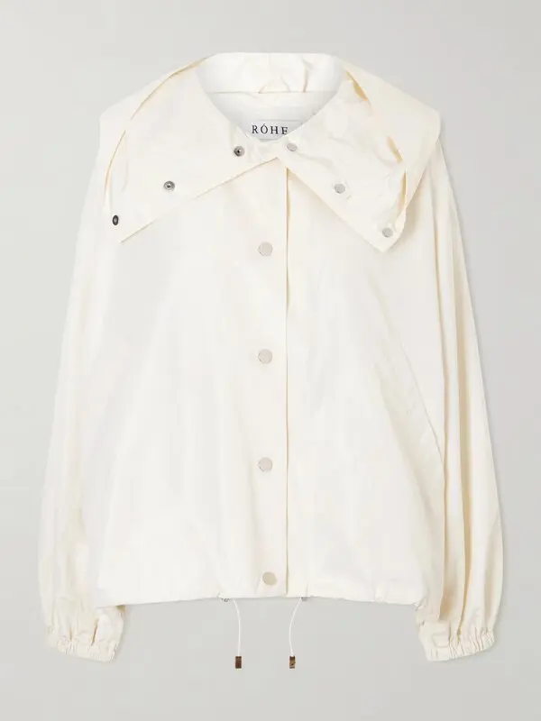 RÓHE Hooded Taffeta Jacket