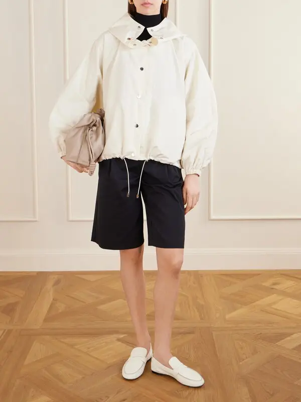 RÓHE Hooded Taffeta Jacket