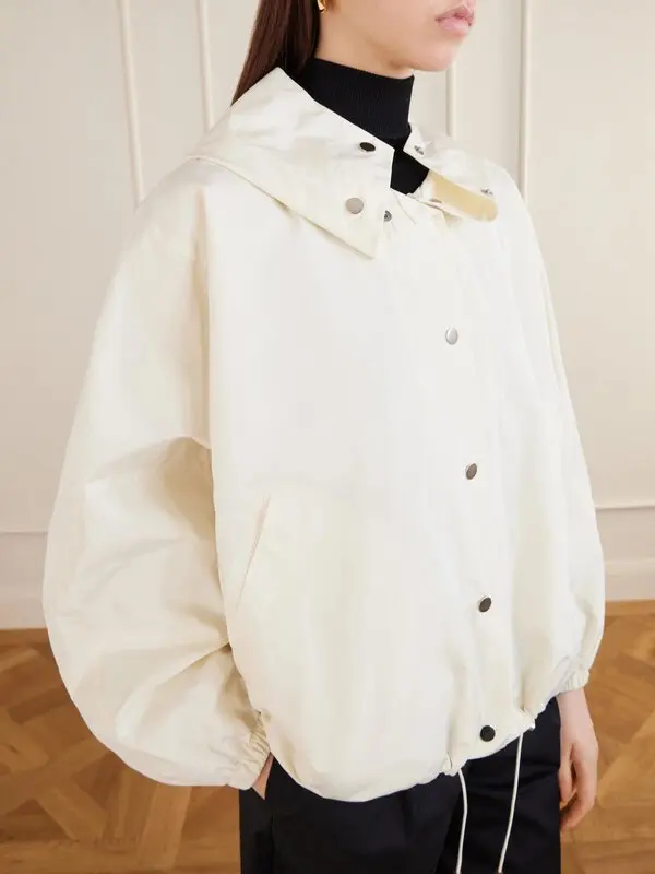 RÓHE Hooded Taffeta Jacket