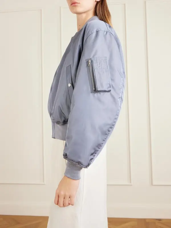 Auralee Silk-twill Bomber Jacket