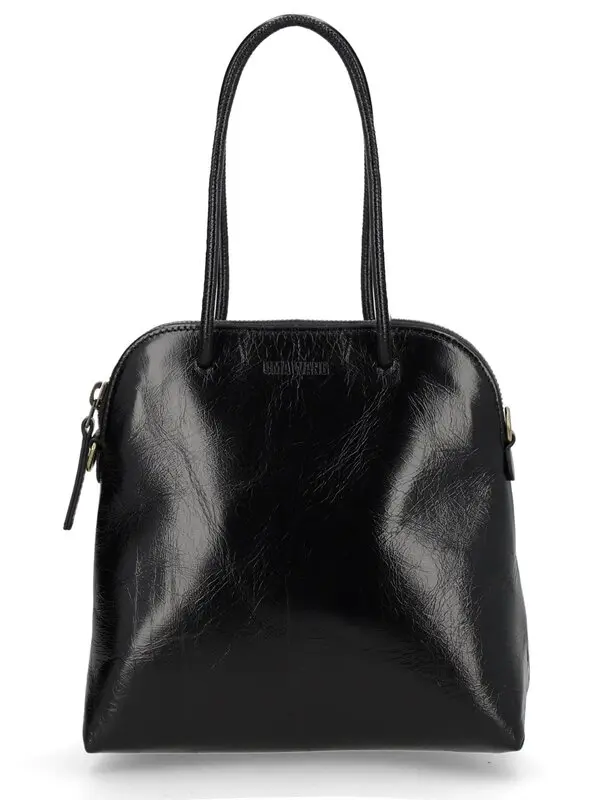 UMA WANG Tote Bag With Logo - Black
