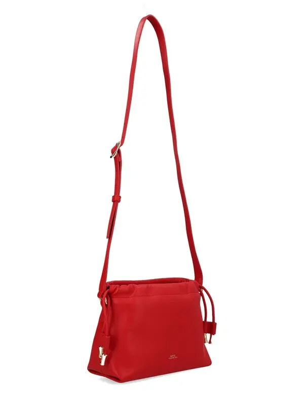 A.p.c. Ninon Mini Bag - Red