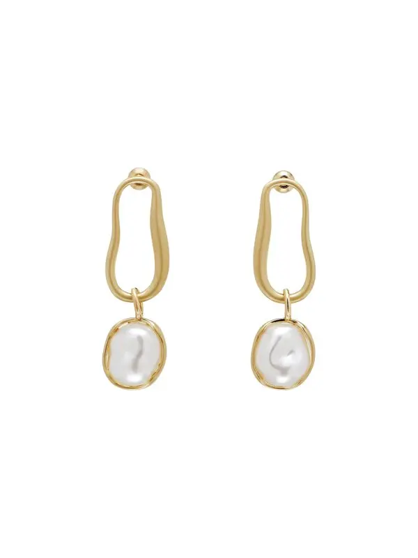 Cult Gaia Drop Earrings - Gold
