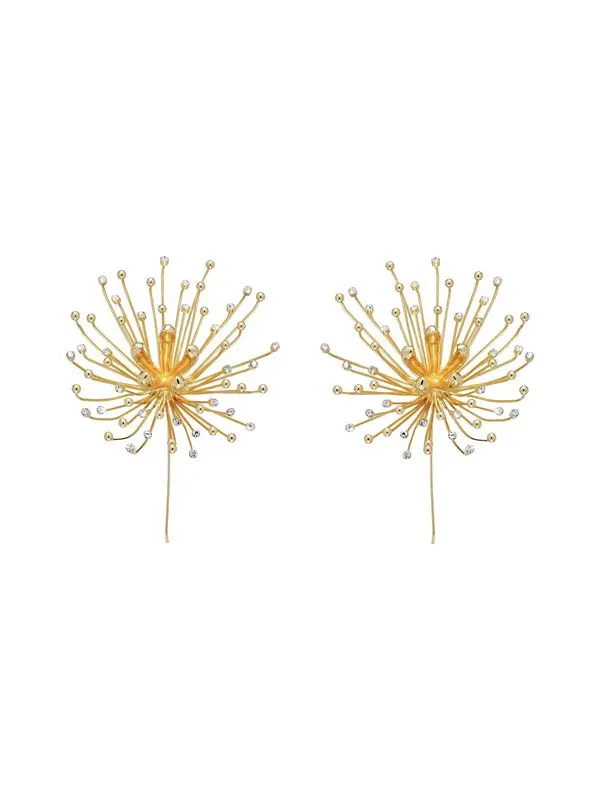 Cult Gaia Damita Threader Earrings - Gold