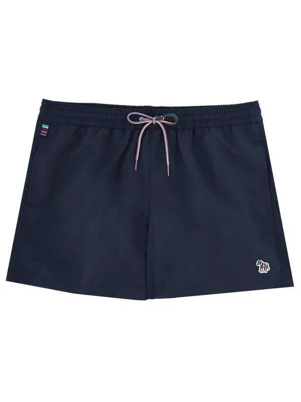 Paul Smith Swimsuit With Logo - Blue